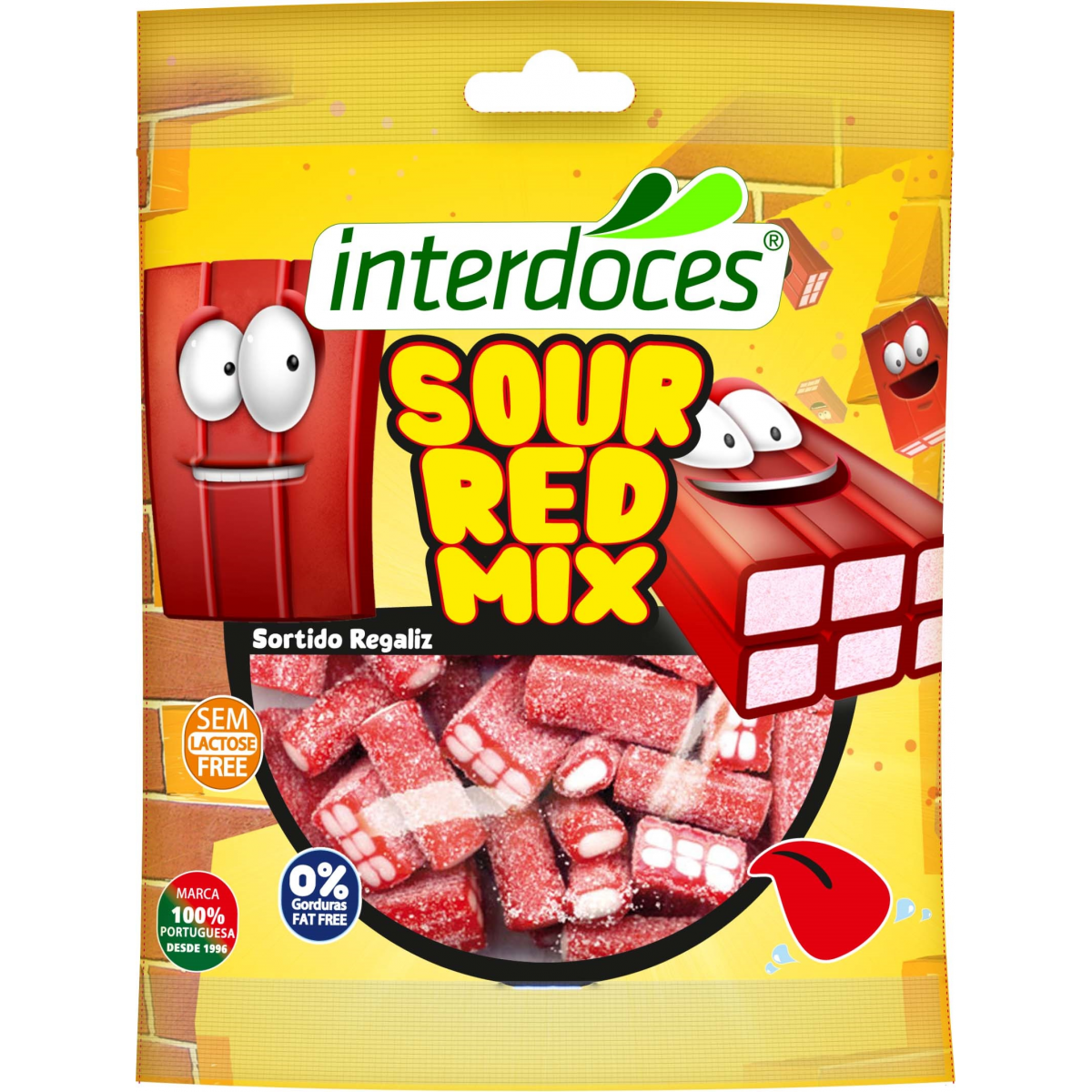 GOMAS GULOSEIMAS INTERDOCES 90GR TIJOLOS - 30028928 - Kibabo Online – O ...