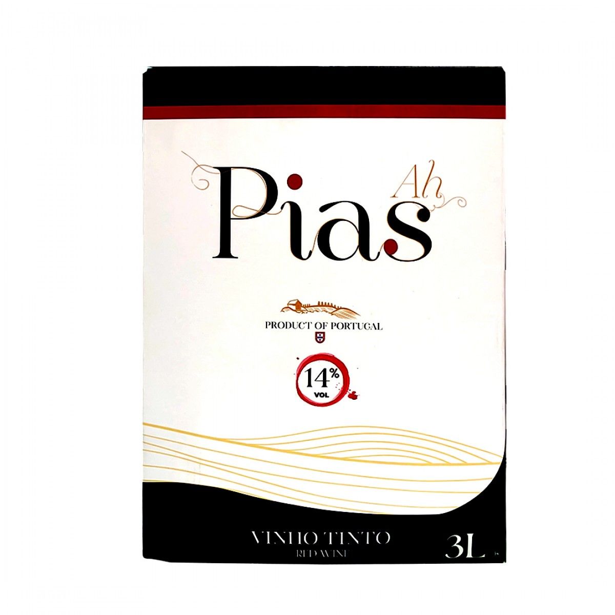 VINHO TINTO AH PIAS BIB 3L - 30035471 | Kibabo Online – O seu ...